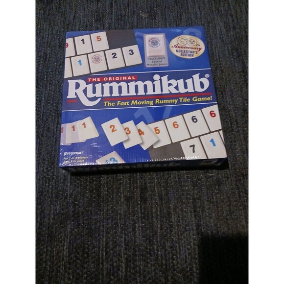 Pressman | Games | Rummikub Rummy Tile Game 6th Anniversary Collectors ...